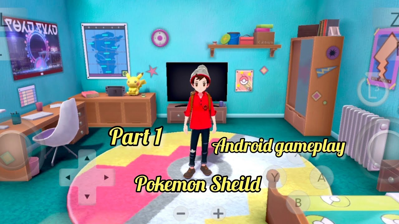 Pokemon Sheild Android gameplay | Part 1 | Full Walkthrough | - YouTube