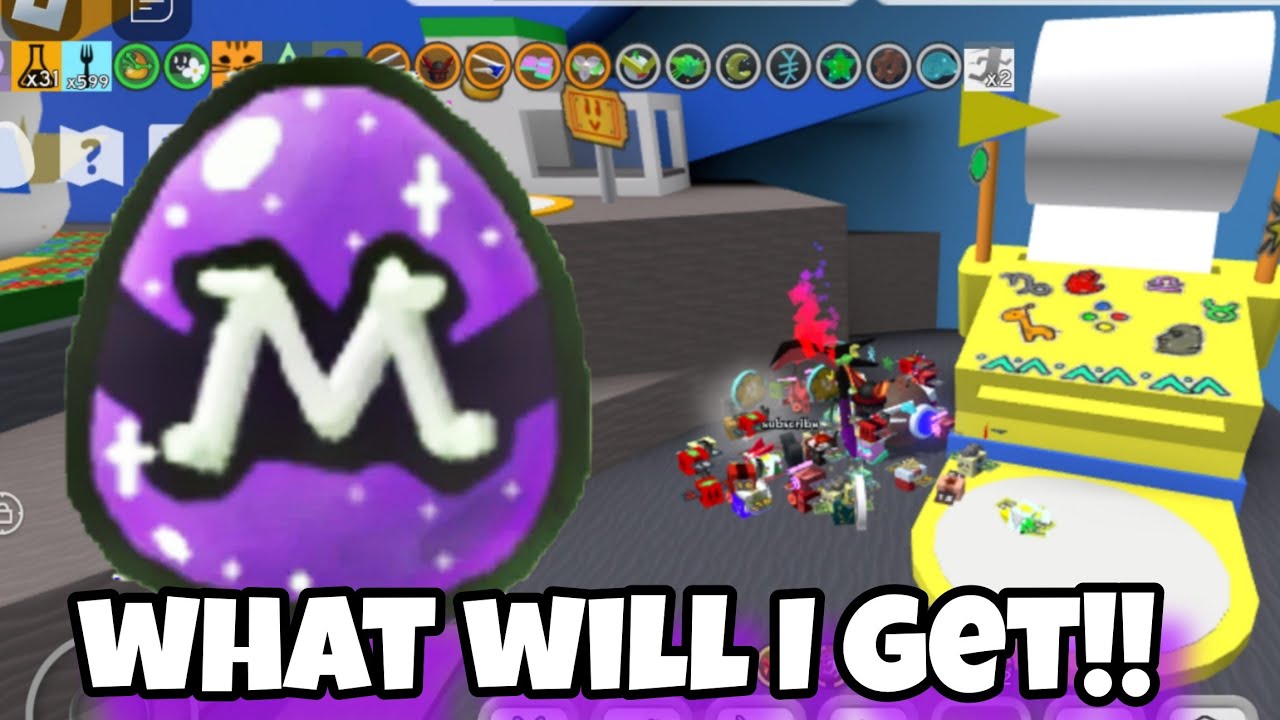 donating a mythic egg to the sticker printer what will I get! - bee ...
