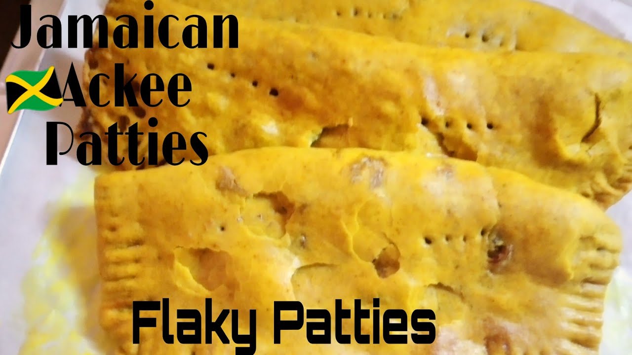 How to make Jamaican Ackee Patties | Step by Step Patty Recipe | Flaky ...