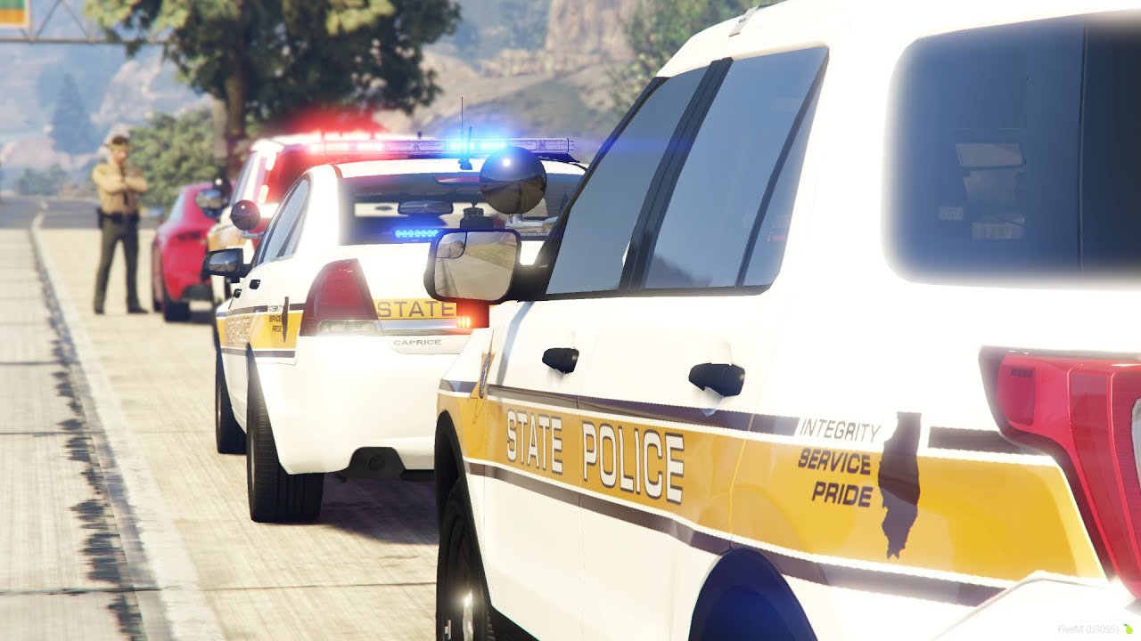 illinois state police for fivem - YouTube
