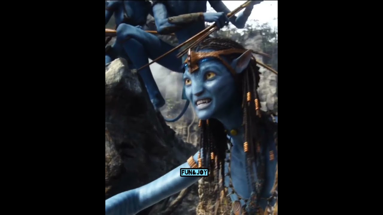 AVATAR Movie Scene🔥 | Catching Ikran 🐉| #Avatar #Fun&Joy #Shorts - YouTube