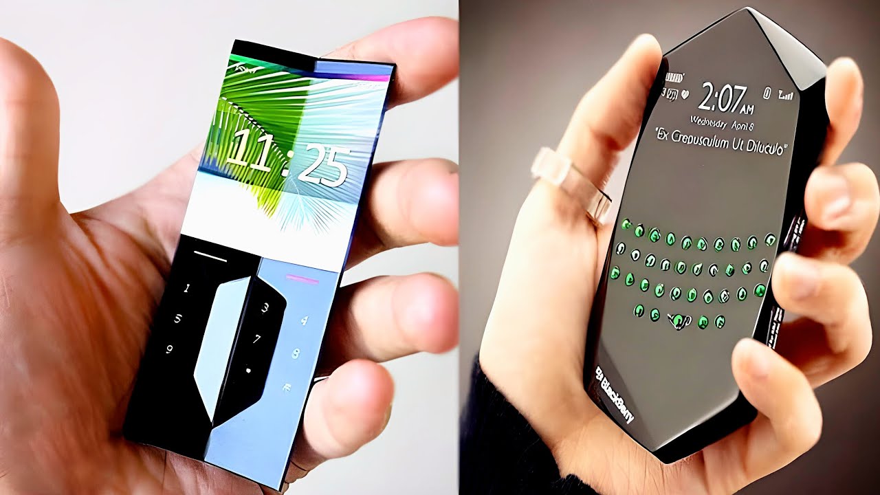 Top 8 Most Unusual And Coolest Smartphones - YouTube