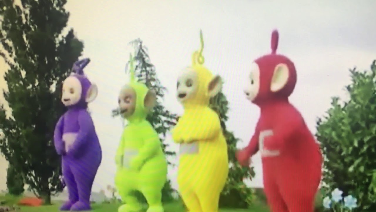 Teletubbies Dance To “Get Out Of My Dreams, Get Into My Car” - YouTube