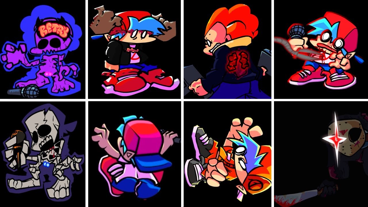 The Best Game Over Screen Animation in FNF #16 - Friday Night Funkin ...