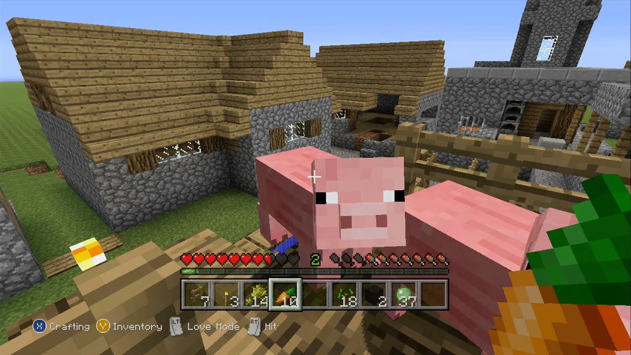 Minecraft: The Most Celebrated Pig In The Village - Ep. 12 Let's Play ...