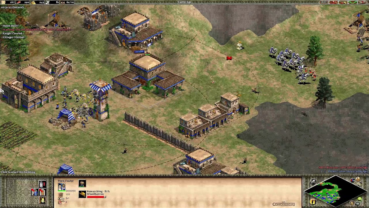 AOE II : Voobly | RM | 1x1 Arabia | re 16+ - YouTube
