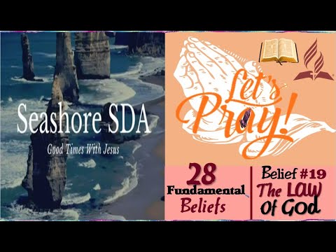 August 10, 2023 ‖ 05:15AM ‖ Belief #19: The Law of God ‖ Eld. McFarlane ...