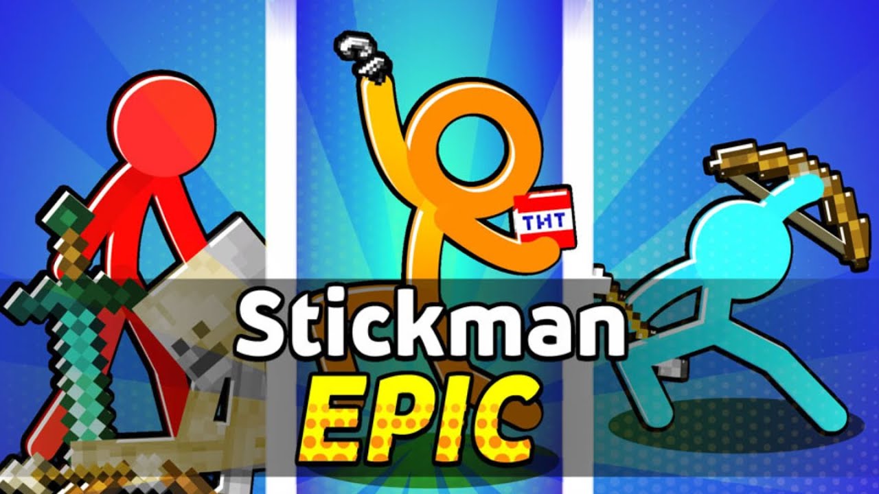 Minecraft but im a stickman - YouTube