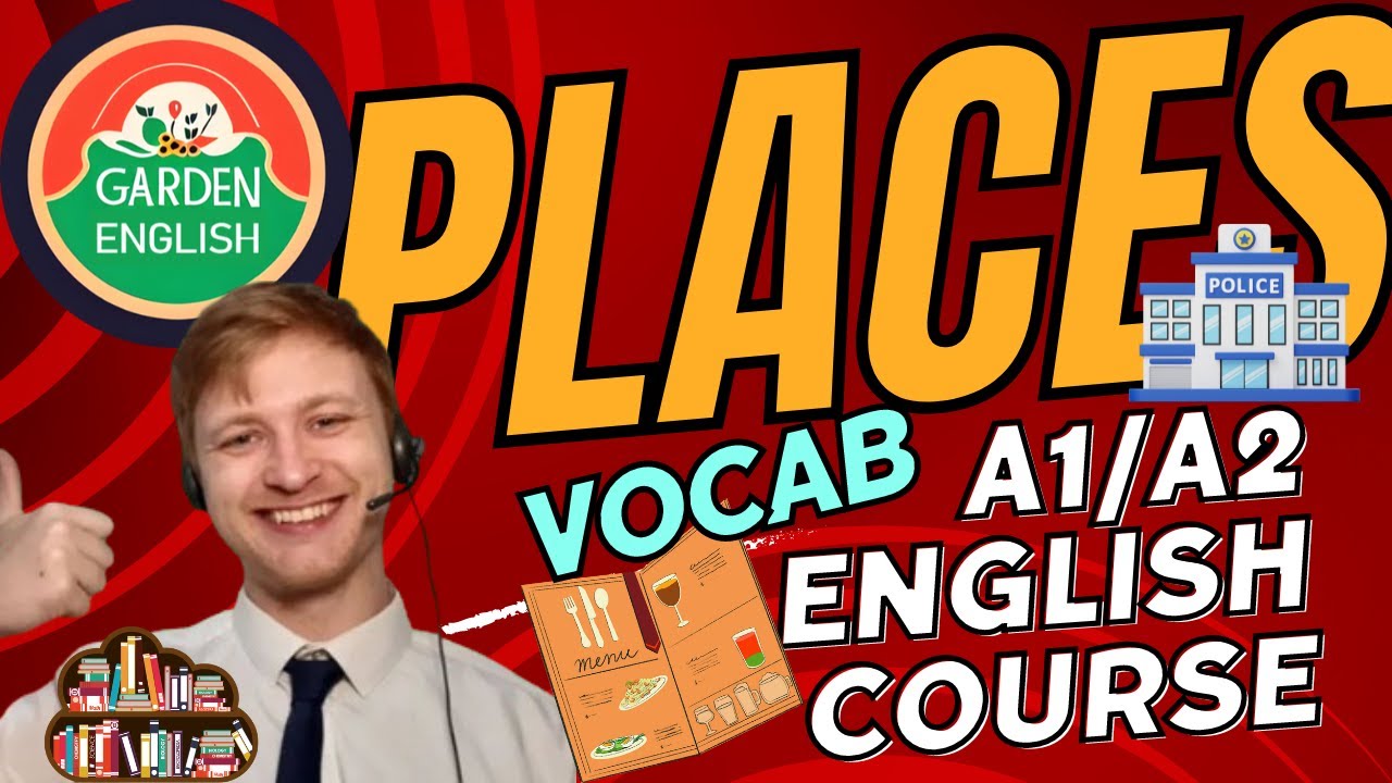 A1/A2 English Course - Places - Beginner Vocabulary - The Garden ...