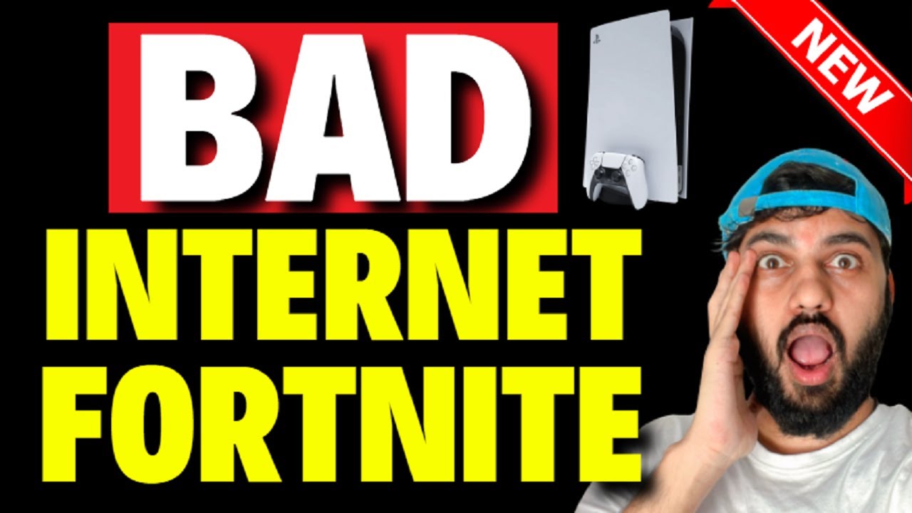 How to Fix Bad Internet on Fortnite PS5 - YouTube