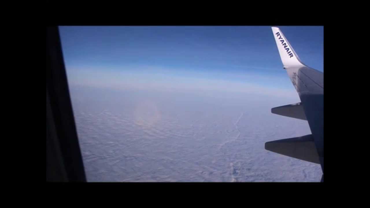 ufo outside plane window - YouTube