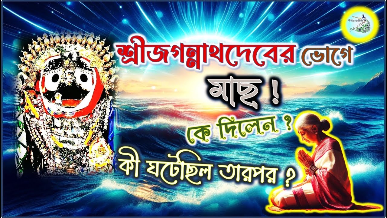 Story of Jagannath Bhog Prasad in Bengali | শ্রীজগন্নাথদেবের ভোগে মাছ ...