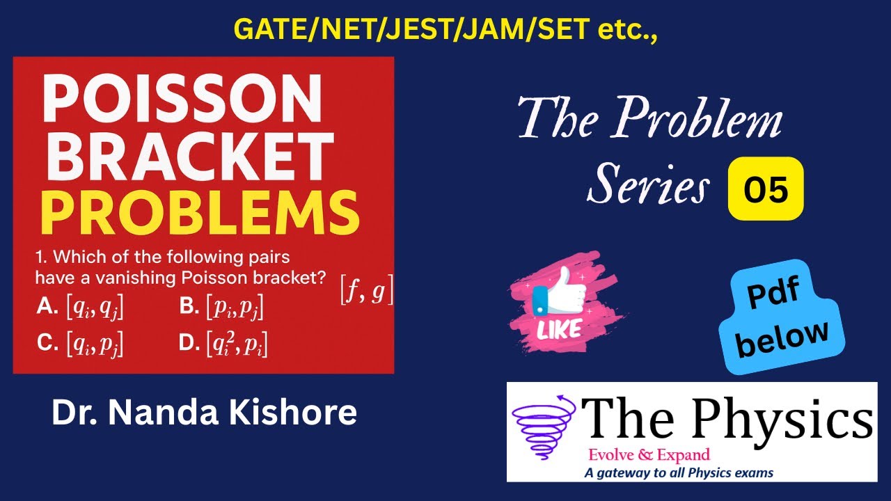 Problem Series -05: Poisson bracket problems - YouTube