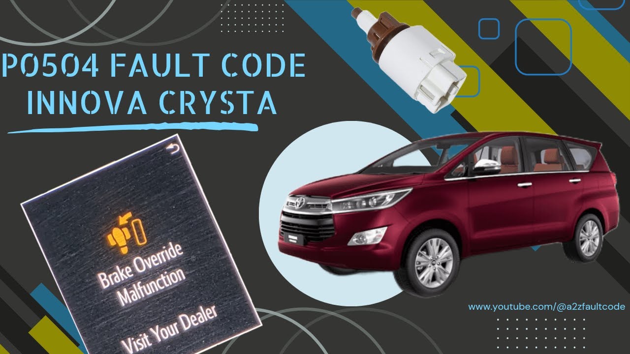 P0504 brake switch A/B correlation "how to fix" / DTC code p0504 - YouTube