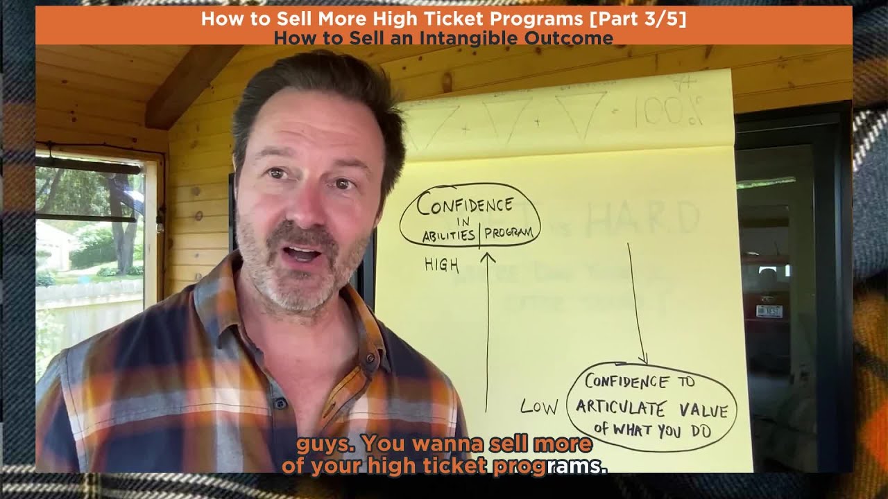 How To Sell An Intangible Outcome - YouTube