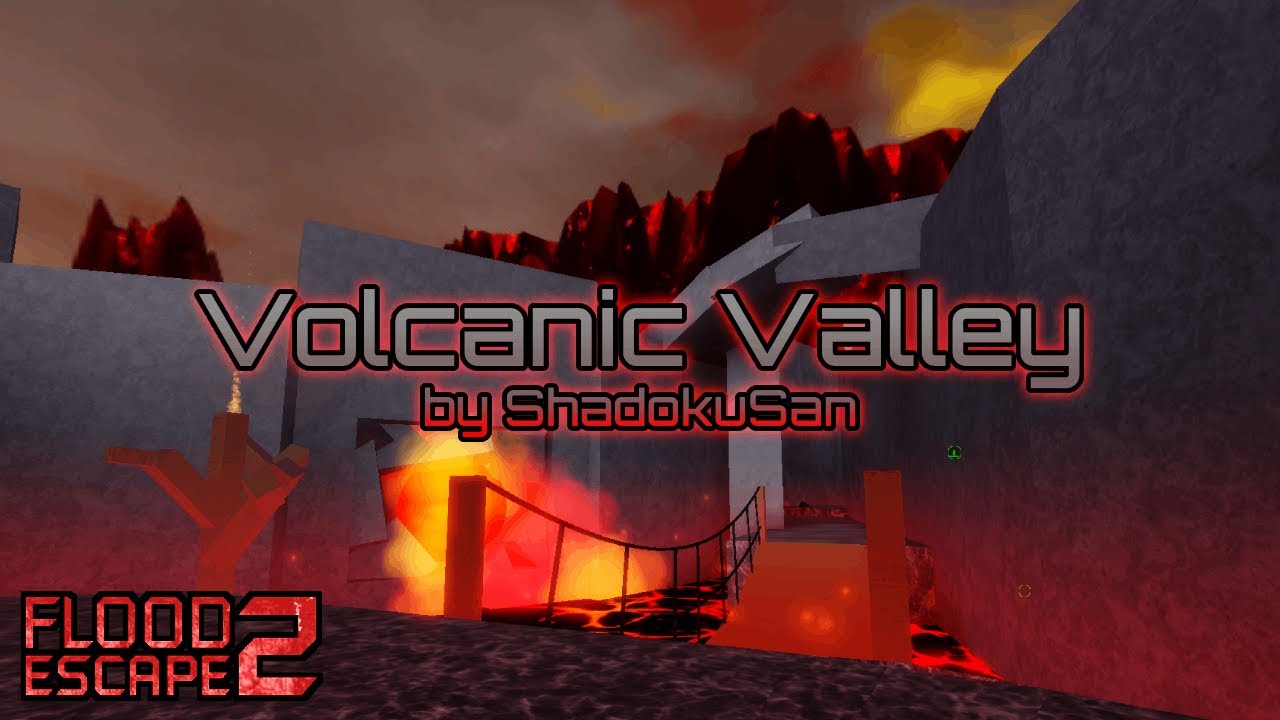 Volcanic Valley [Hard] by ShadokuSan | Flood Escape 2 Community Maps - YouTube