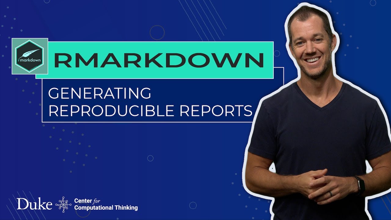 Generating Reproducible Reports Using R Markdown - YouTube