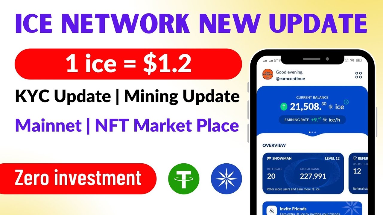 ICE Network | ICE KYC Verification | ICE Price Prediction| ICE Mainnet ...