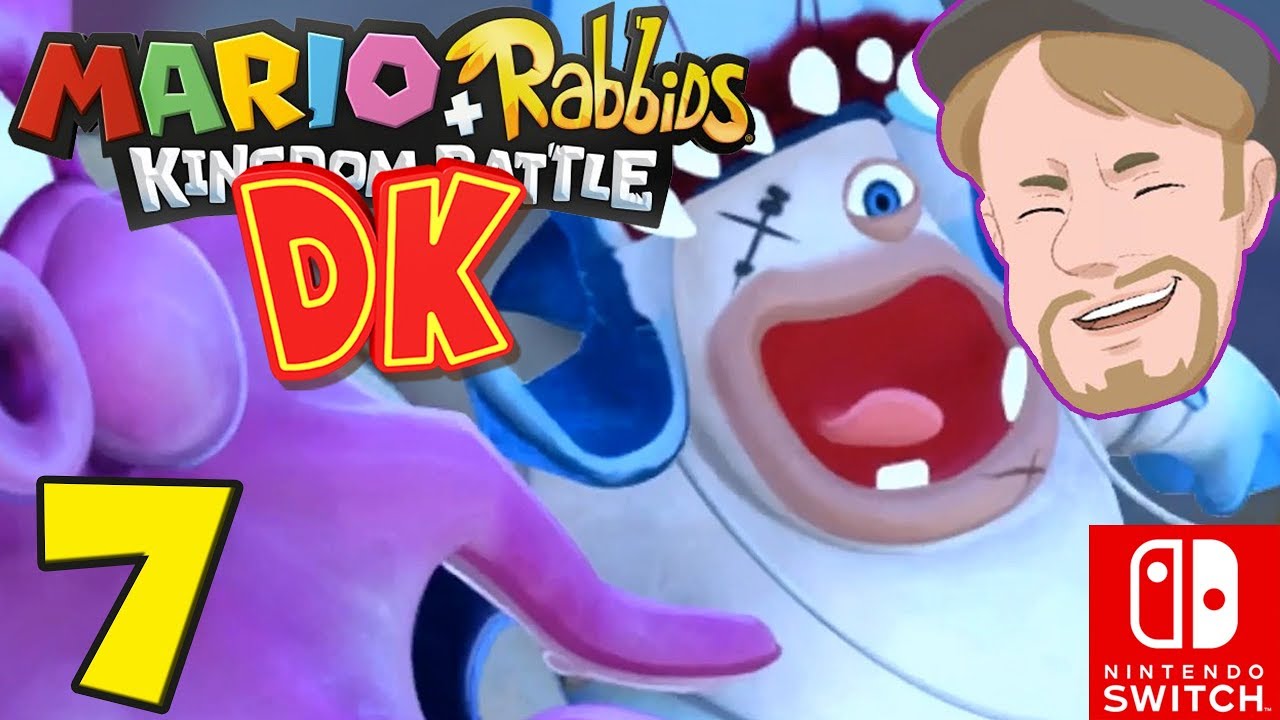 BOSS FINN! | Mario + Rabbids Kingdom Battle DLC Donkey Kong | Del 7 ...