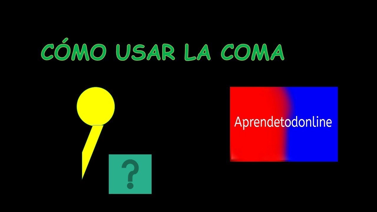 😁El uso correcto de la coma. Reglas gramaticales - YouTube