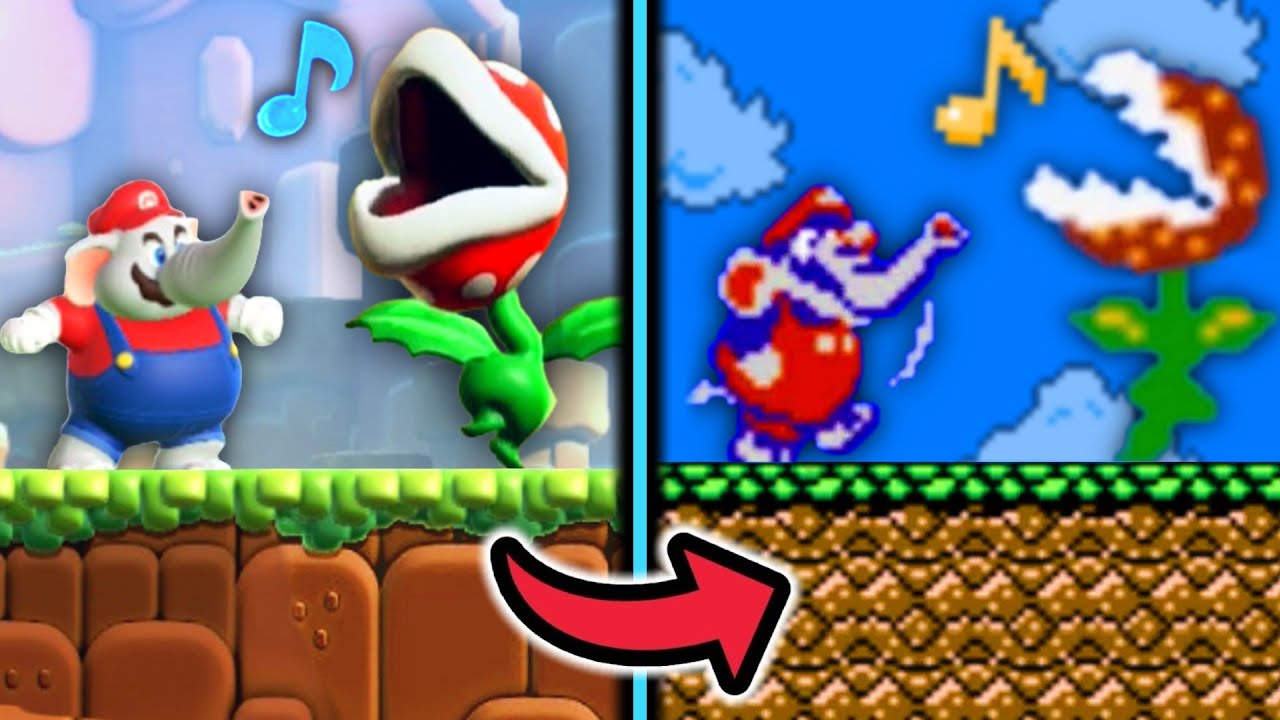 Mario Bros Wonder REMADE on NES! - YouTube