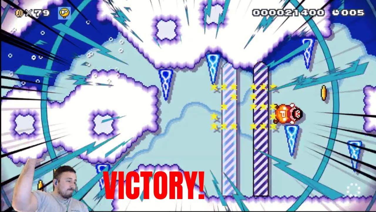 THE P BALLOON LEVEL FROM HELL.... (SUPER MARIO MAKER 2 HARDEST LEVELS ...