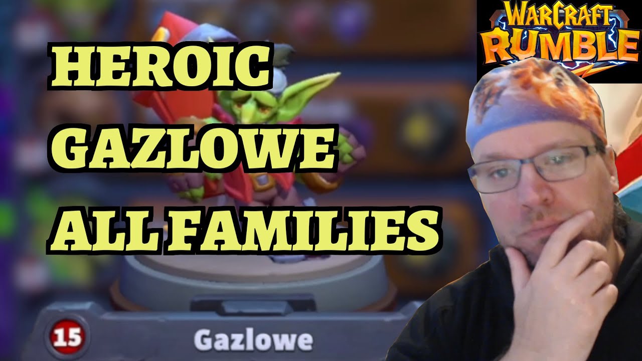 HEROIC Gazlowe The Barrens Campaign Guide - Warcraft Rumble - YouTube