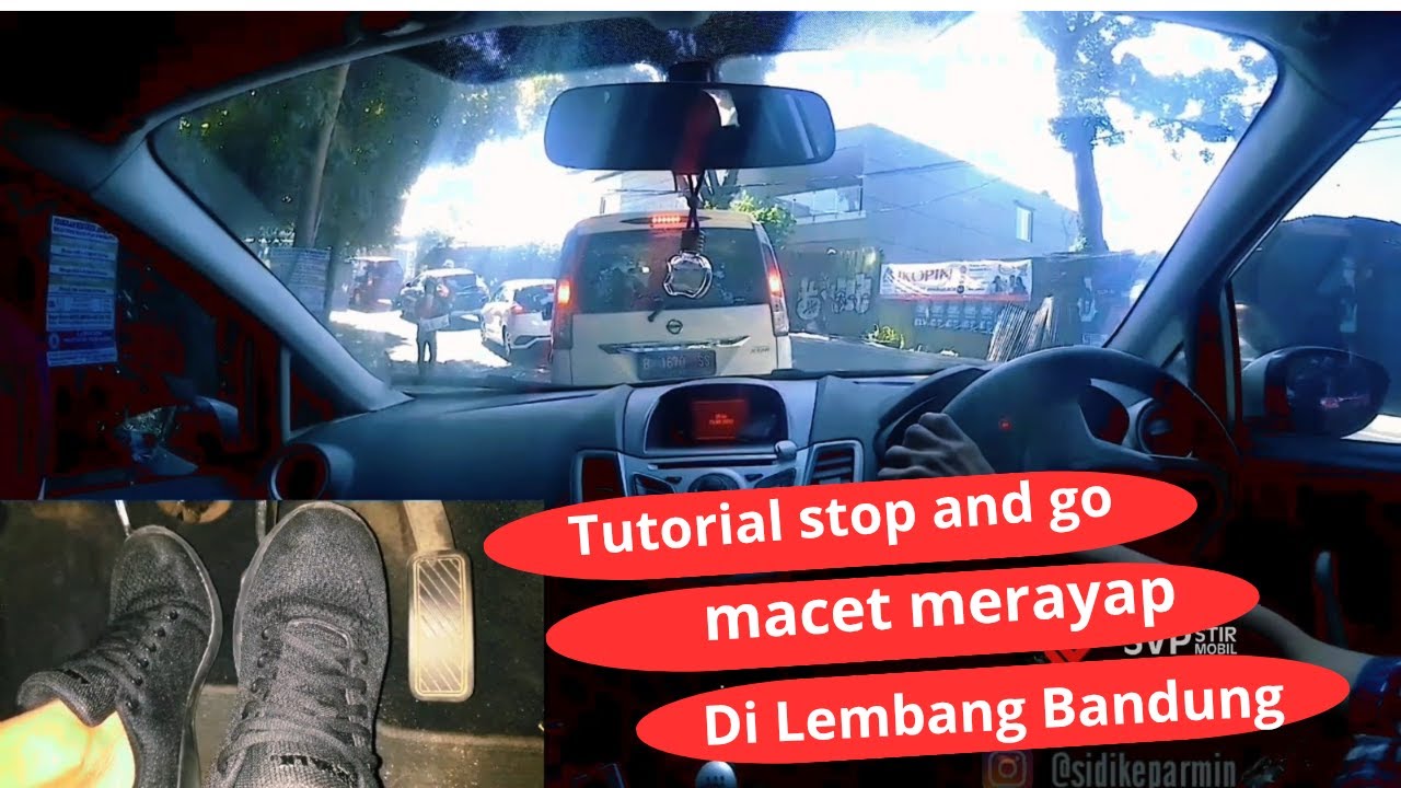 Tutorial merayap stop and go di Lembang - YouTube