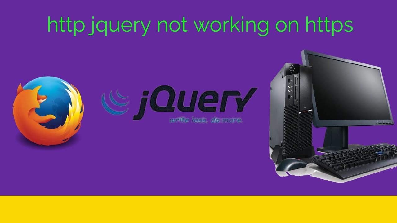 Jquery Not Working On Youtube