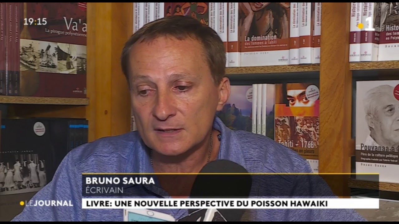 Un poisson nommé Tahiti, dernier livre de Bruno Saura - YouTube