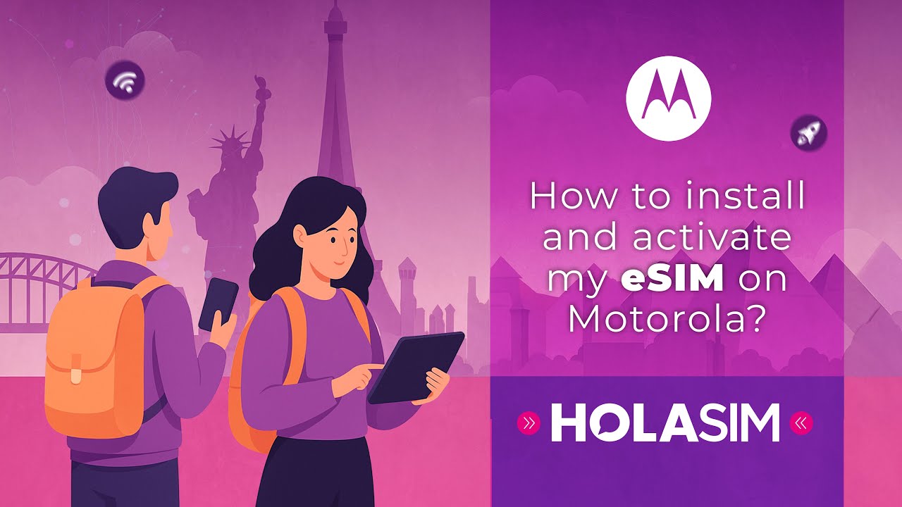 How to Install & Activate an eSIM on Motorola | HOLASIM (Complete ...