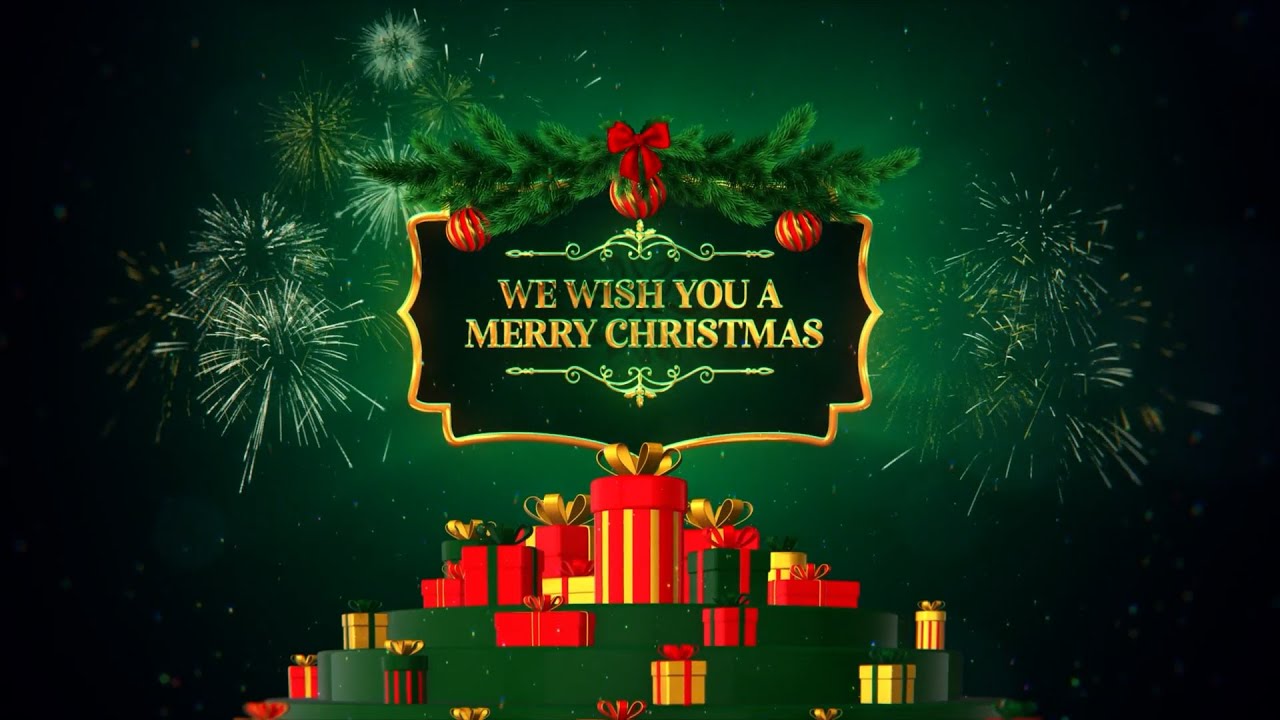 Christmas Intro Logo – After Effects Template | Magical Holiday Logo ...