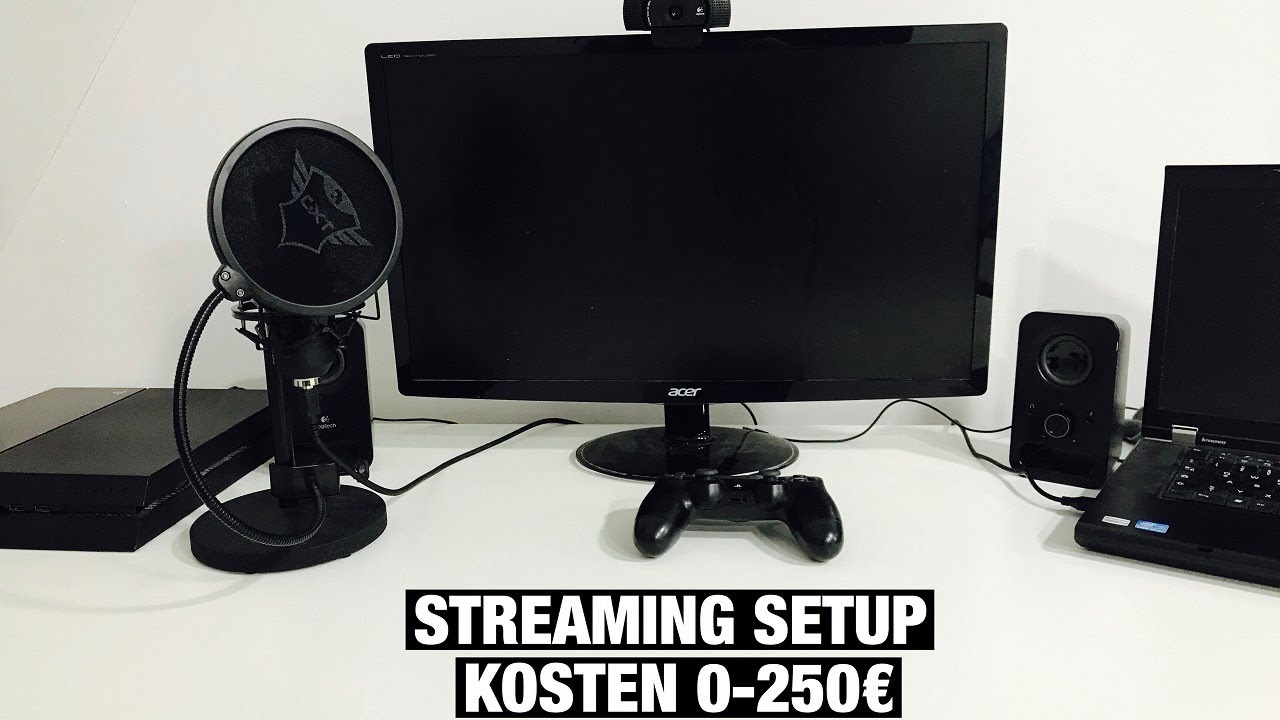 Live Streaming für PS4 & XBOX Konsole Setup Equipment Studio - Günstig ...