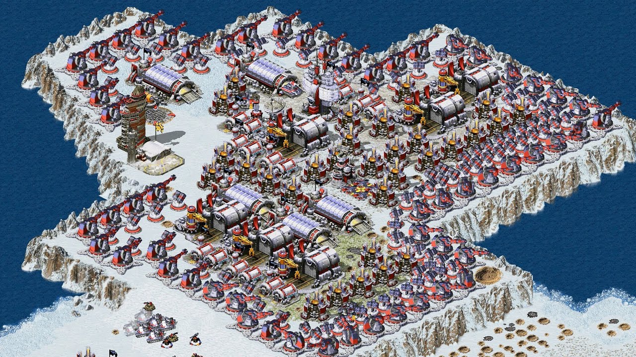 Yuri's Revenge Red Alert 2 With Many Patriot Missile Defence Good ...
