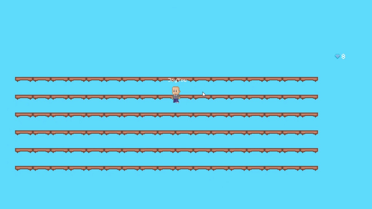 Growtopia example on game maker studio 2 - YouTube