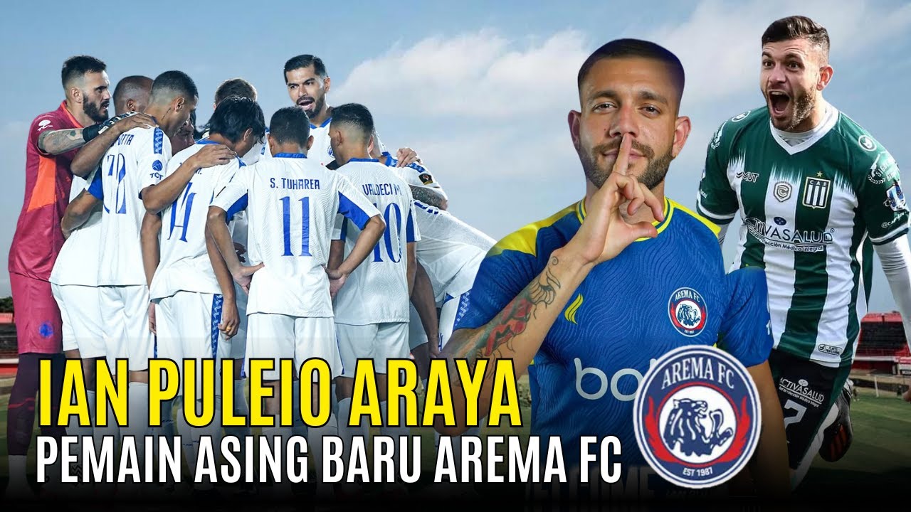IAN PULEIO PEMAIN ASING BARU AREMA FC - YouTube