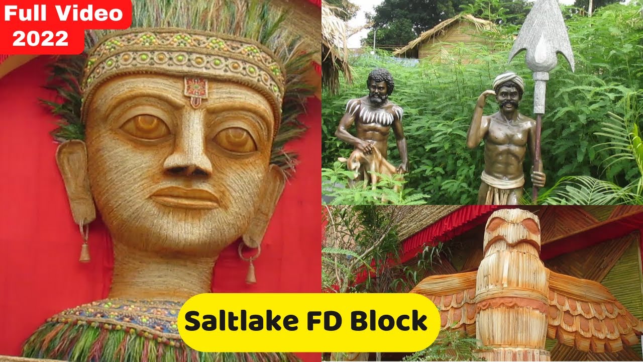 FD Block Durga Puja Theme 2022 | Salt Lake FD Block Theme Pandal ...