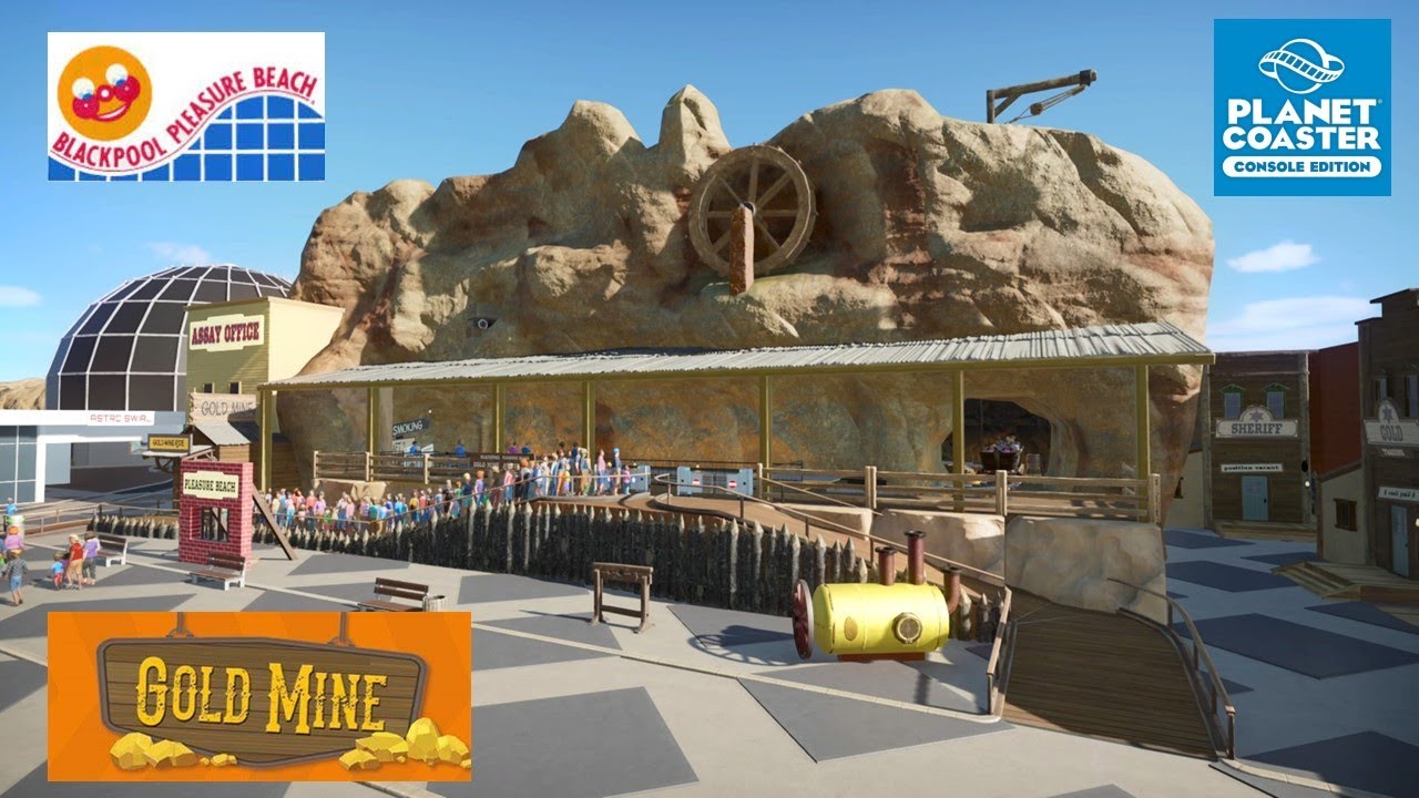 Gold Mine Ride Blackpool Pleasure Beach at Guillermo Odea blog