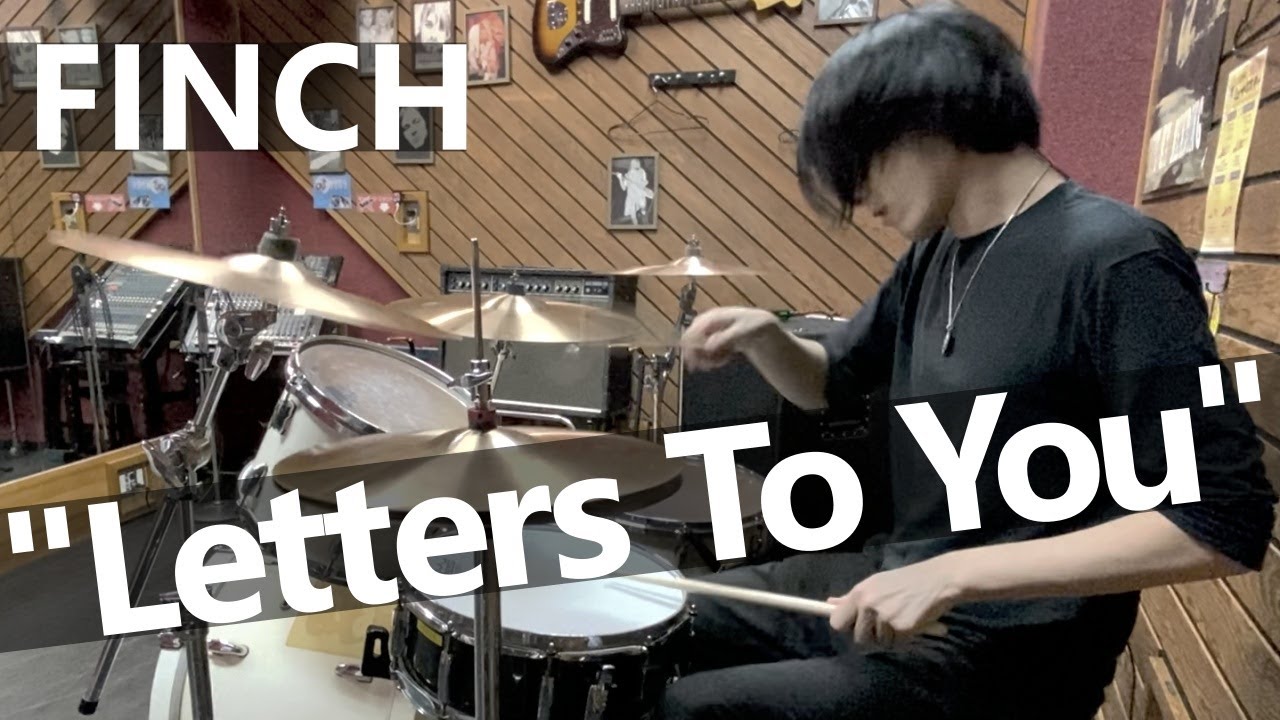 FINCH - Letters To You (Drum Cover) - YouTube
