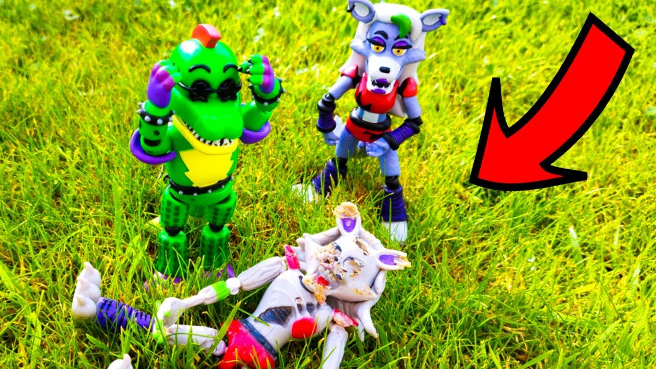 FNAF RUIN Action Figures - What is happened to HER eyes? - YouTube