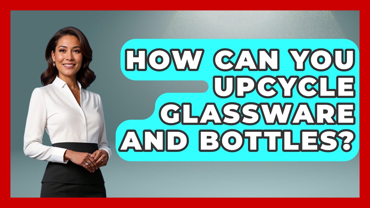 How Can You Upcycle Glassware and Bottles? | The Upcycle Lab - YouTube