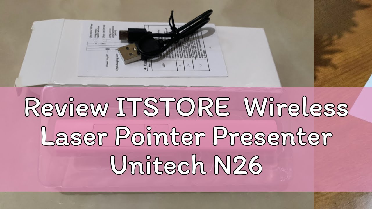 Review ITSTORE Wireless Laser Pointer Presenter Unitech N26 / Digigear ...