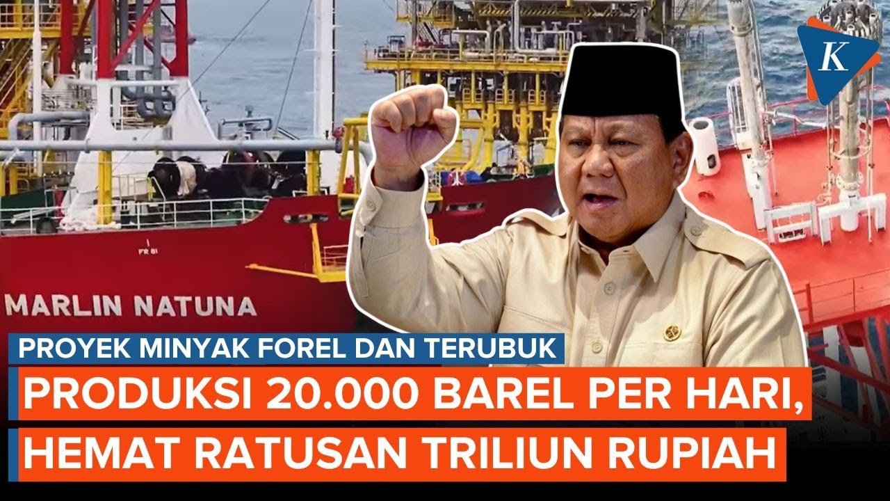 Diresmikan Prabowo, Proyek Minyak Forel dan Terubuk Diklaim Bisa ...