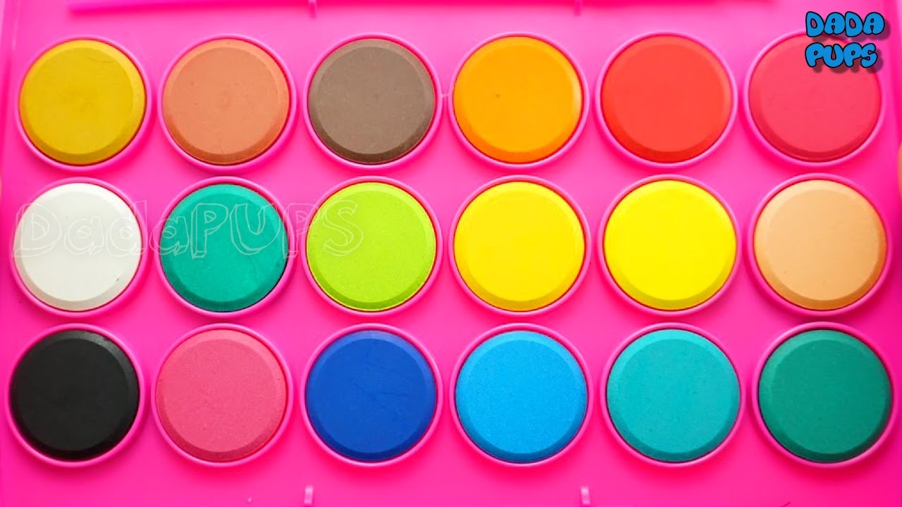 Learn Colors with Watercolor Painting Fun |Creative For Kids Children ...