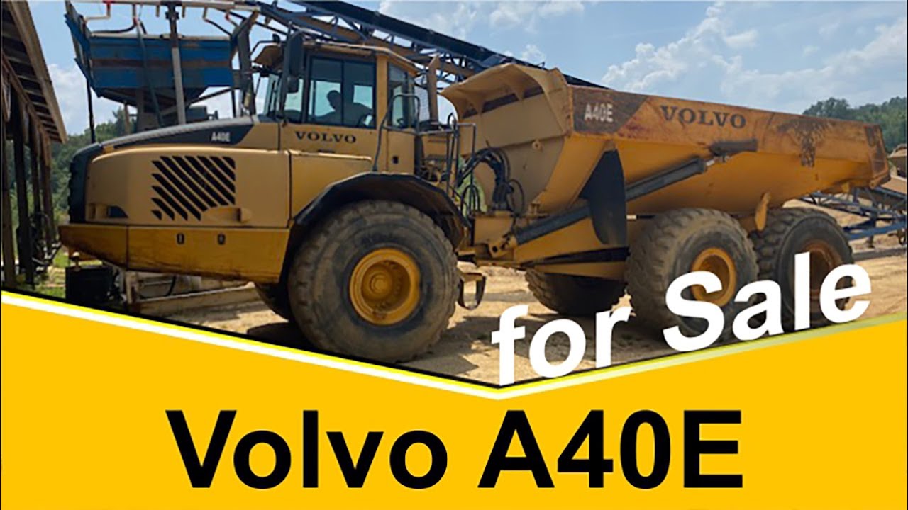 2010 Volvo A40E: Used for Sale on PlantClassifieds. - YouTube