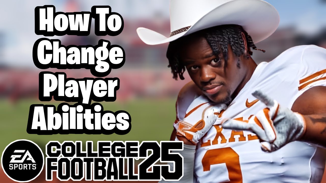How to Change Player Abilities in Dynasty College Football 25 - YouTube