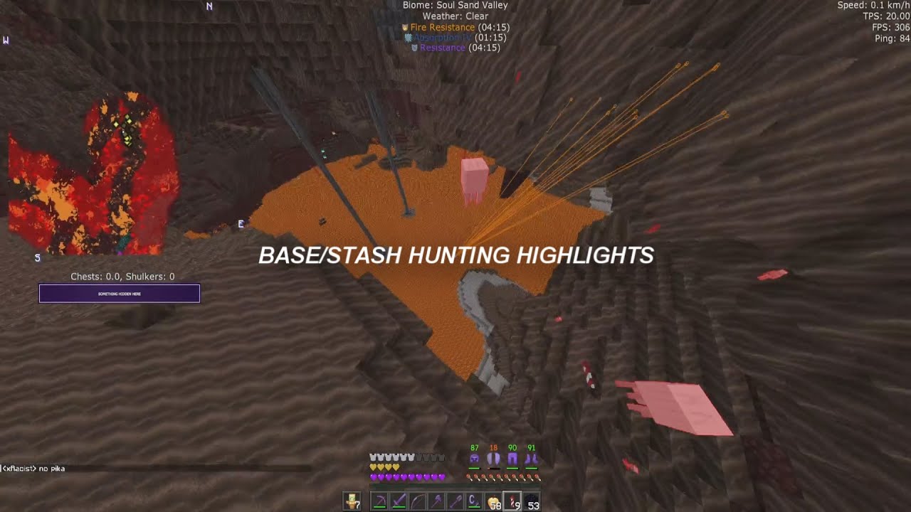 Stash/Base Hunting Highlights #31 (2b2t) - YouTube