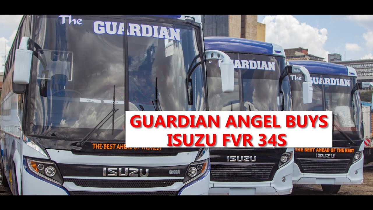 GUARDIAN ANGEL COACHES BUY THE NEW ISUZU FVR 34s - YouTube