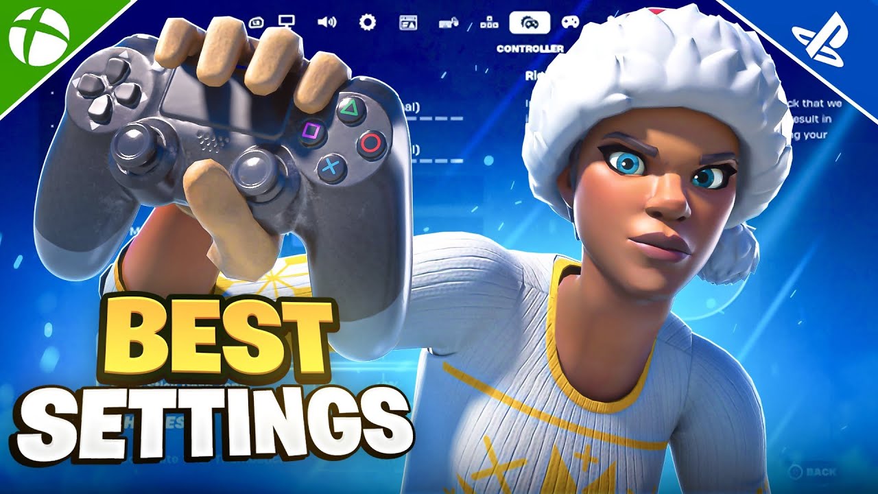 NEW BEST Controller SETTINGS + Sensitivity on PS4 (Fortnite Tutorial ...