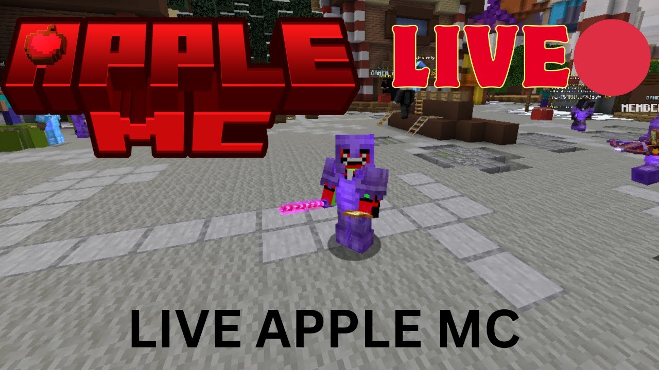 Playing Apple MC Live🔴. - YouTube